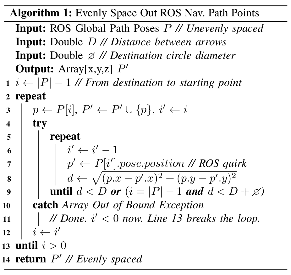 Projecting Robot Navigation Paths Hardware And Software For Projected