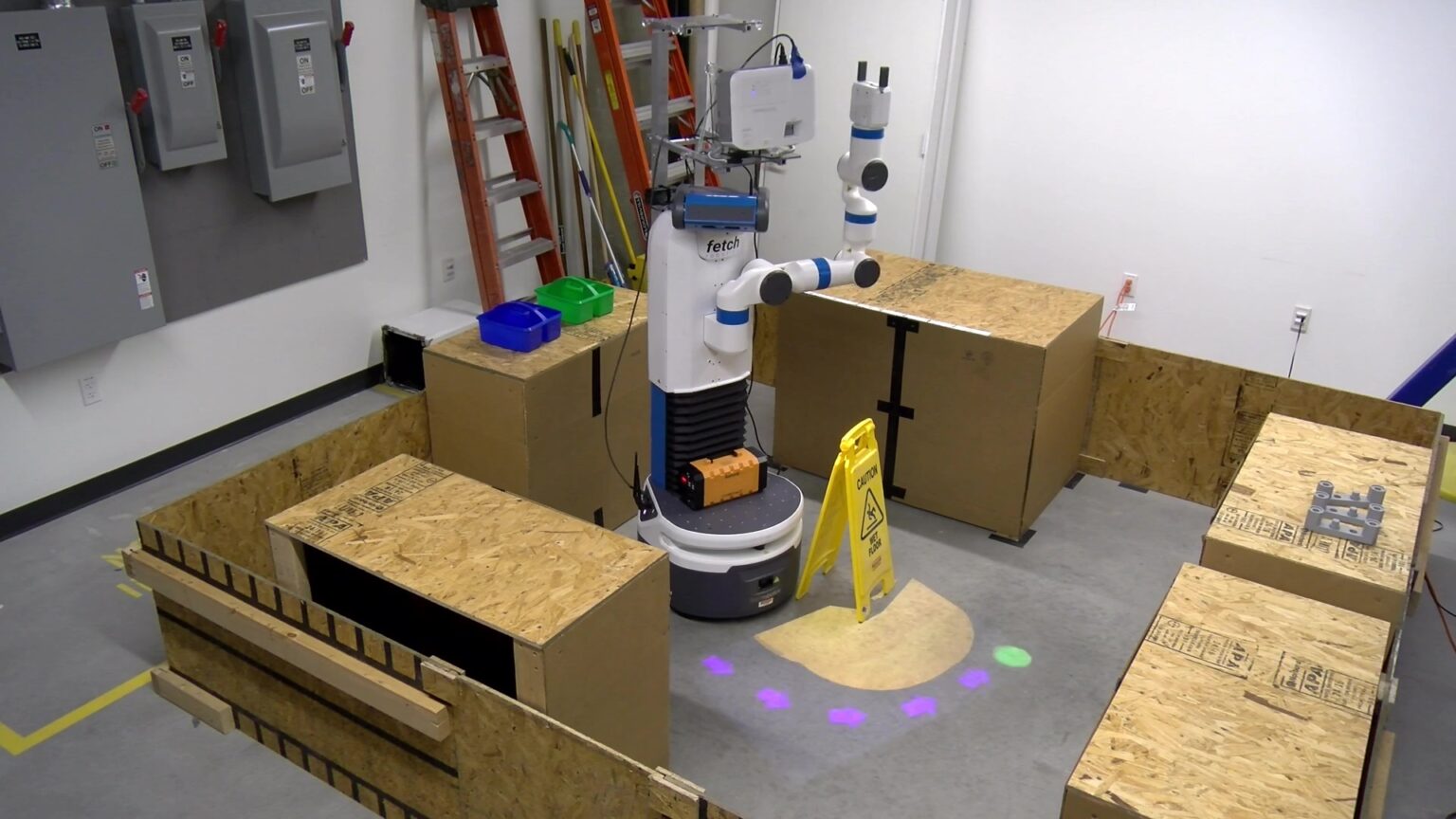 Projecting Robot Navigation Paths: Hardware and Software for Projected ...