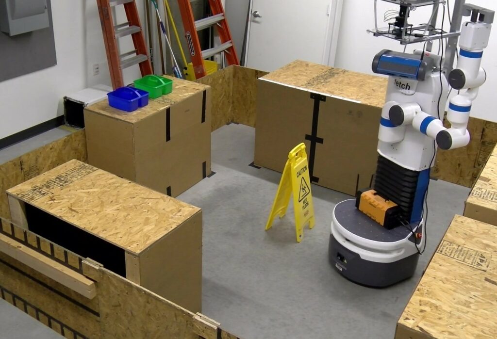 Projecting Robot Navigation Paths Hardware And Software For Projected