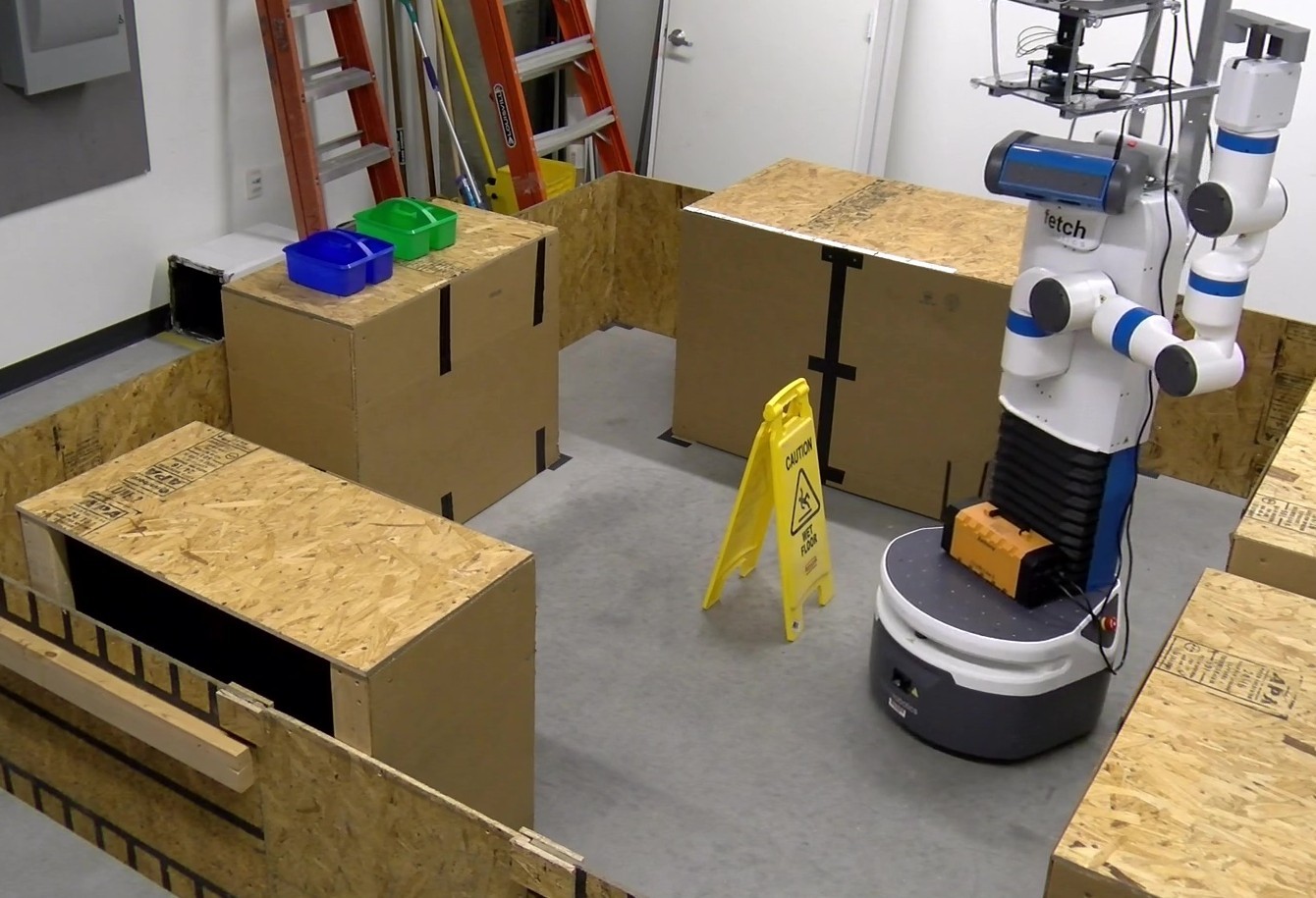 Projecting Robot Navigation Paths Hardware And Software For Projected